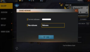 Cómo crear nombres para Free Fire