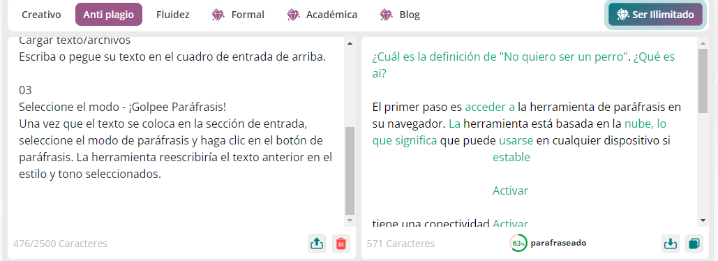 Qué es parafrasear: las 5 mejores herramientas ideales para parafrasear ...